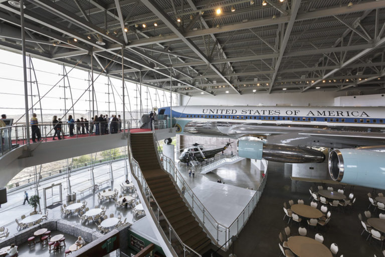 Air Force One at Ronald Reagan Library. Photo Credit: Reagan Library ...